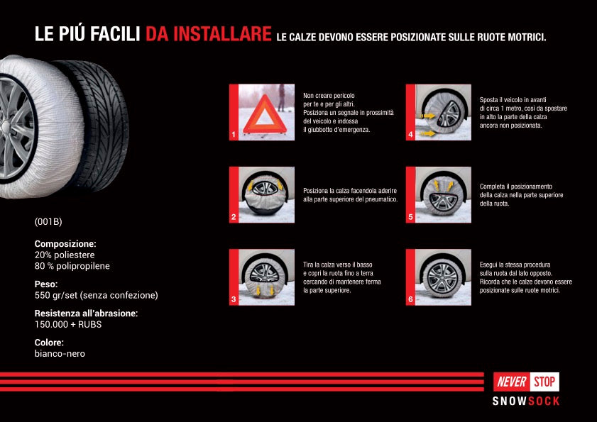 Calze da neve Never Stop